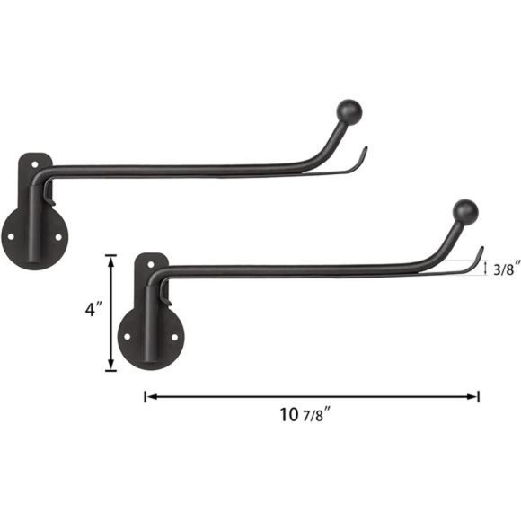 Storage & Organization | Wall Mounted Clothes Hanger With Swing Arm ...